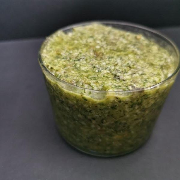 Green Pesto with Sunflower Seeds - GastroFun.net