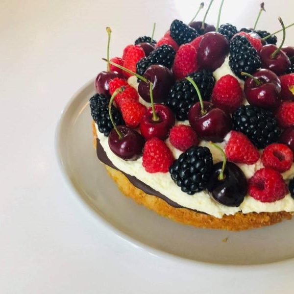 Mazarin Tart with Fruit - GastroFun.net