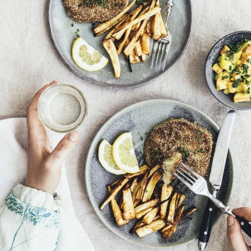 Breaded Celeriac Steak - GastroFun.net