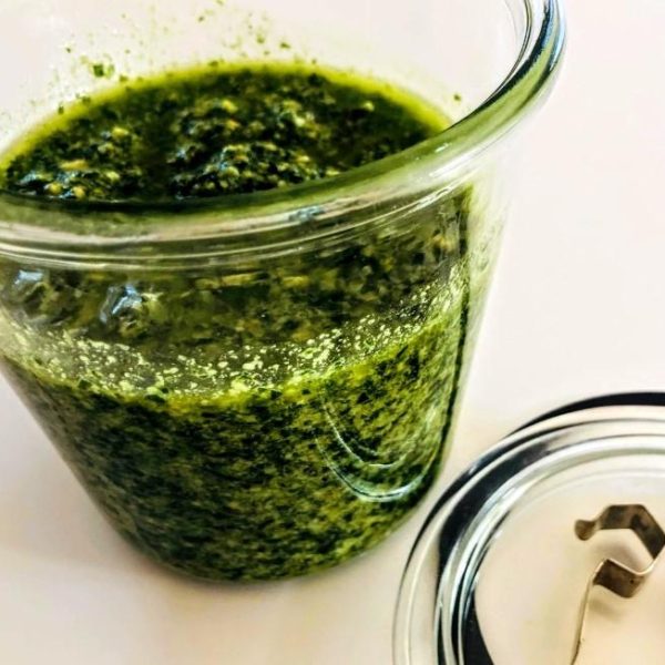 Homemade Wild Garlic Pesto - GastroFun.net