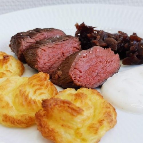 Teres Major with Pommes Duchesse - GastroFun.net