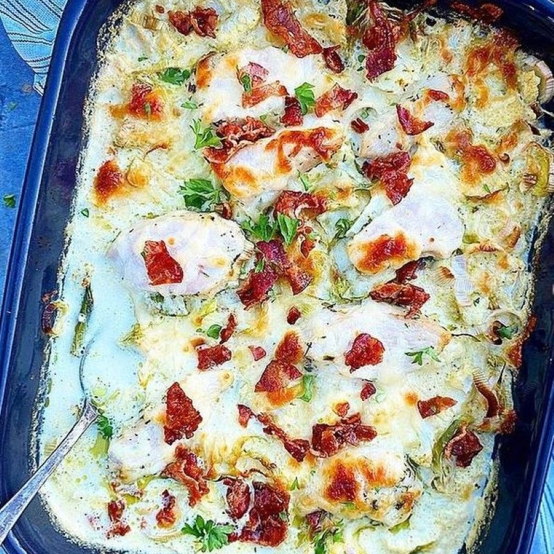 This Creamy Chicken and Veggie Bake Is Your New Favorite Weeknight ...