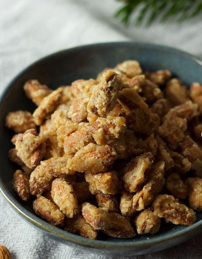 Burnt almonds with orange juice - GastroFun.net