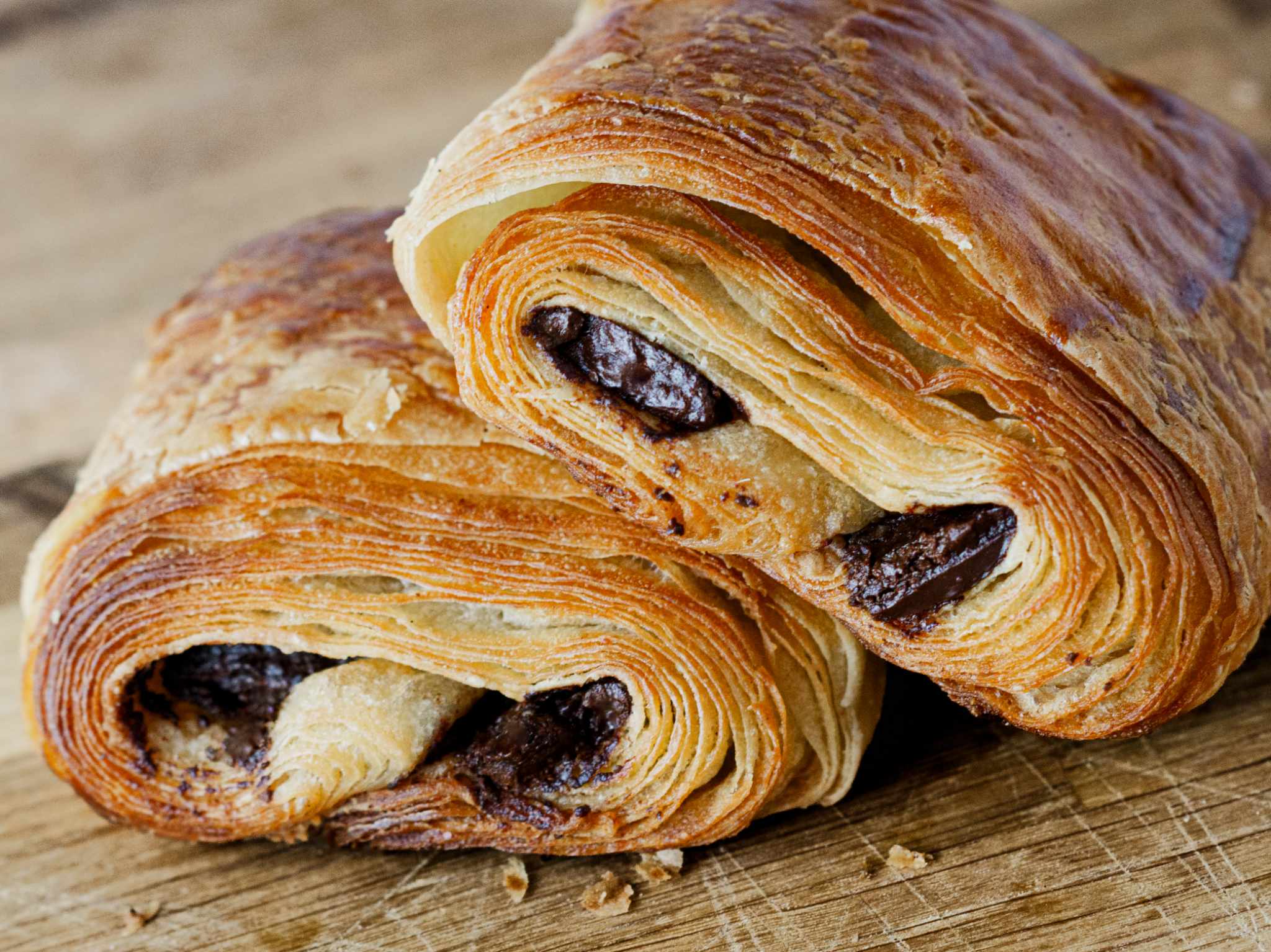 Pain au Chocolat - Chocolate croissant - GastroFun.net