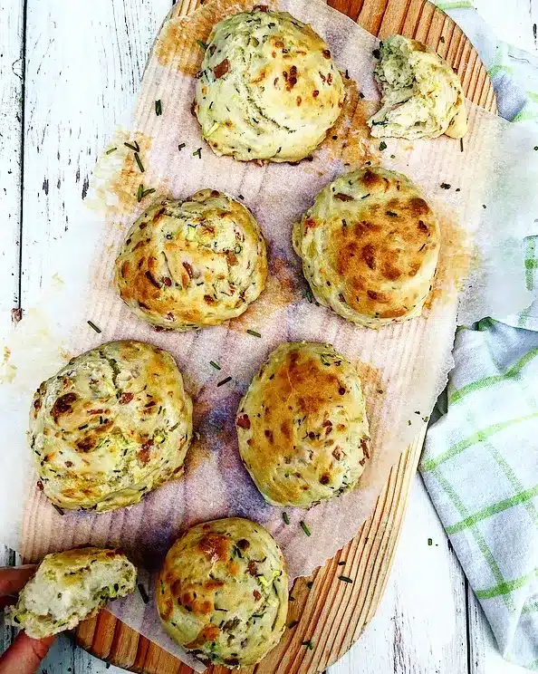 These Soft and Fluffy Squash Buns Are Packed with Cheese and Ham ...