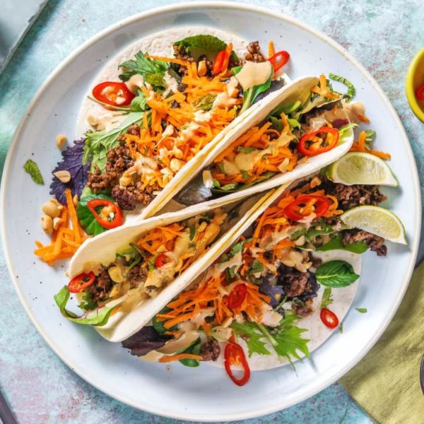 Vietnamese Beef Tacos - GastroFun.net