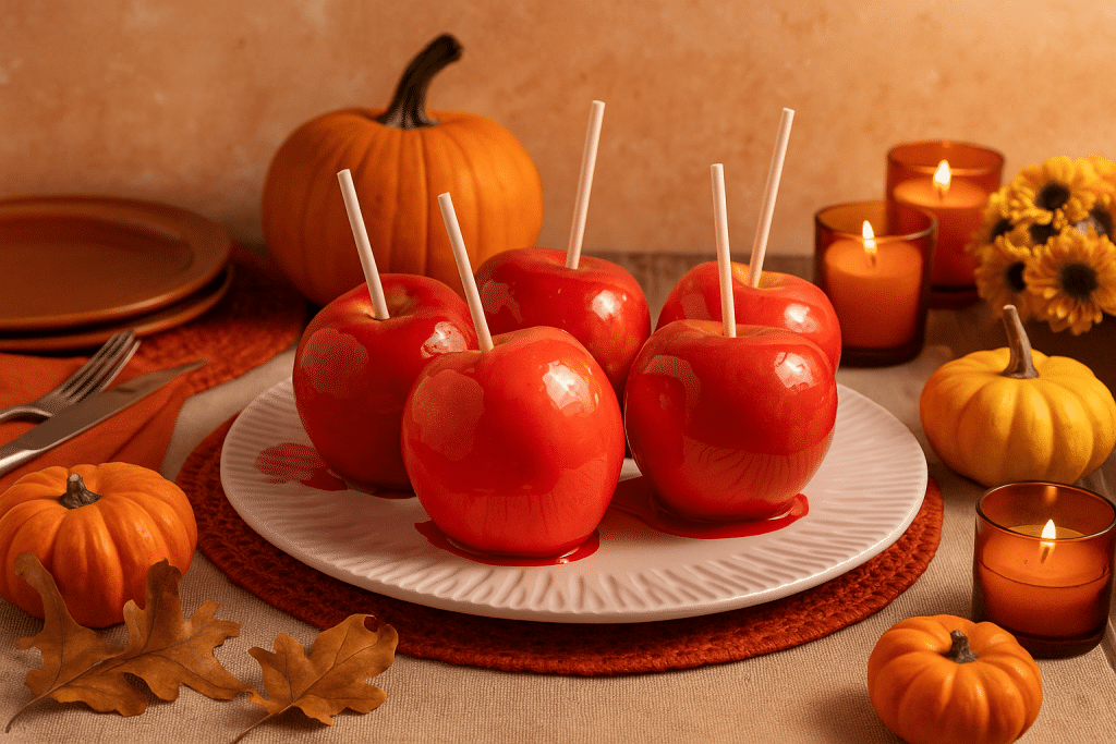 10 Delicious Homemade Candy Apples Ideas - GastroFun.net