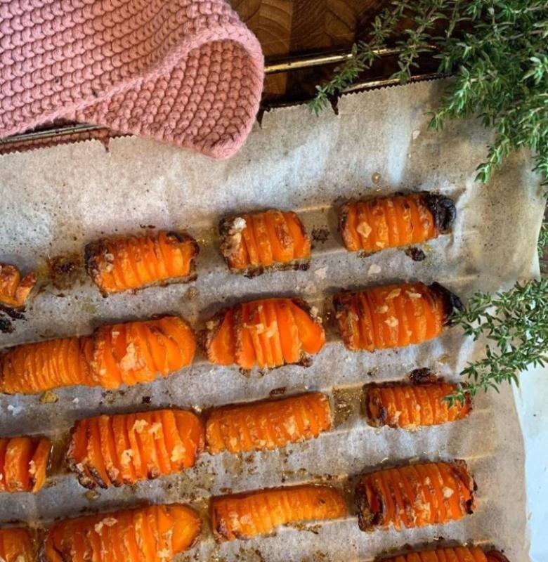 Hasselback carrots - GastroFun.net