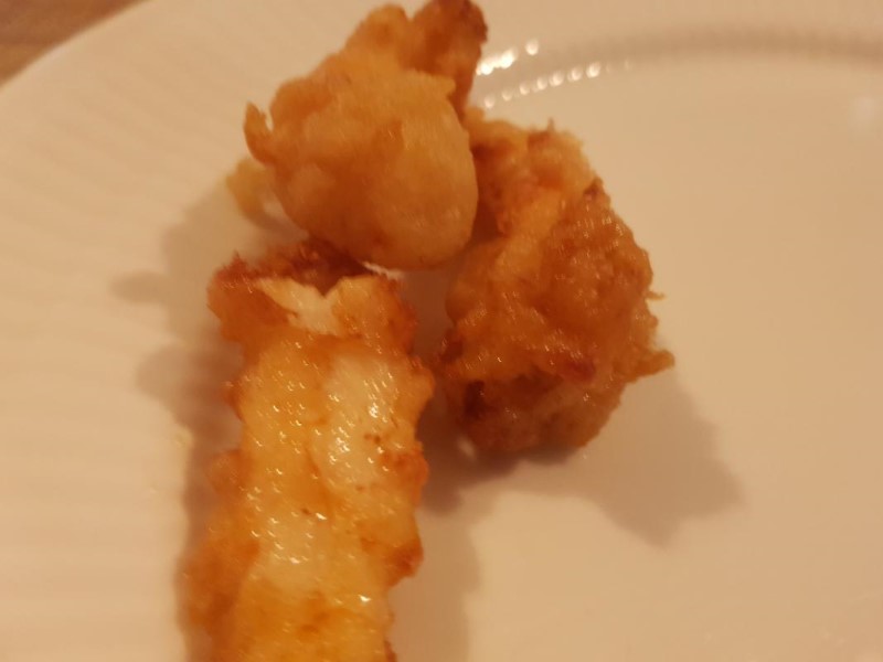 Scampi fritti with tartar sauce made from langoustine mayonnaise ...